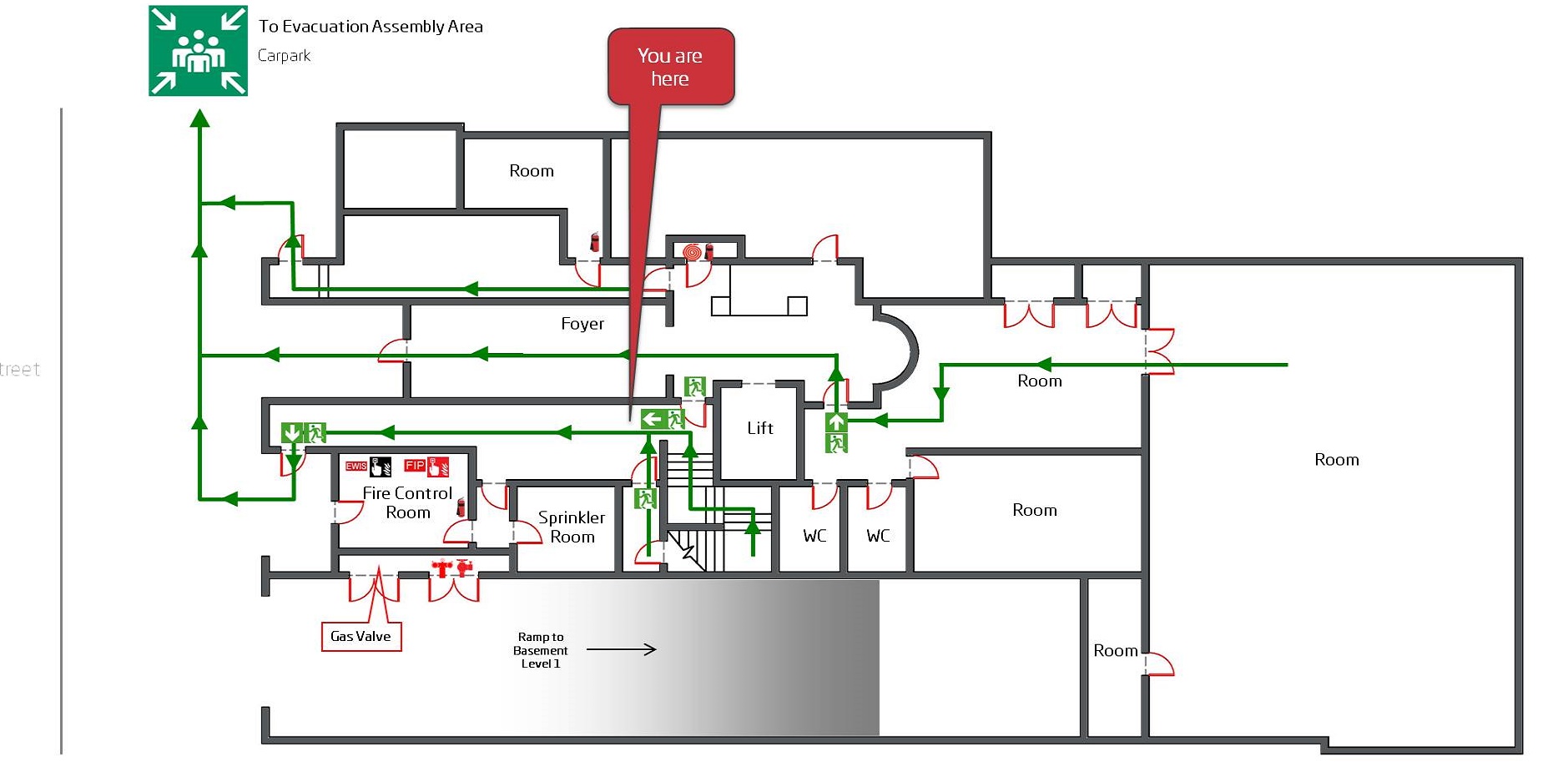 Fire Evacuation Digrams & Plans